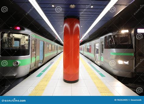 New Chitose Station Of Rapid Jr Train Editorial Image Image Of Rail Hokkaido 96263405