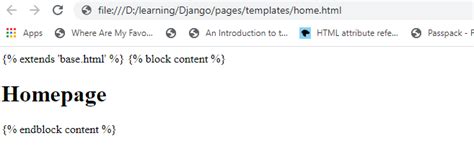Python Django Extending To Other Pages Stack Overflow