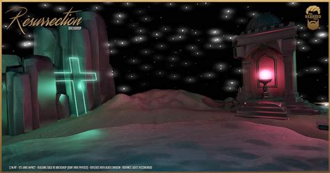 Second Life Marketplace Resurrection Backdrop The Bearded Guy