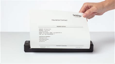 Brother Pj 823 300dpi Mobile A4 Printer Usb C Outlet