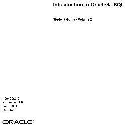 خرید و قیمت دانلود کتاب Oracle 9i Introduction to SQL ترب