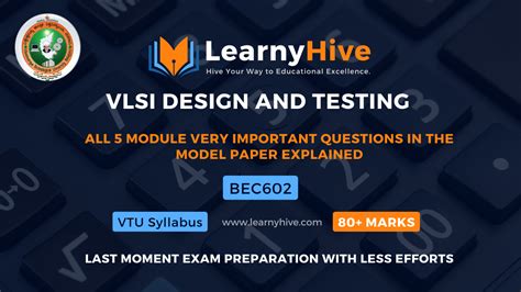 Vlsi Design And Testing Ece Stream Very Important Questions