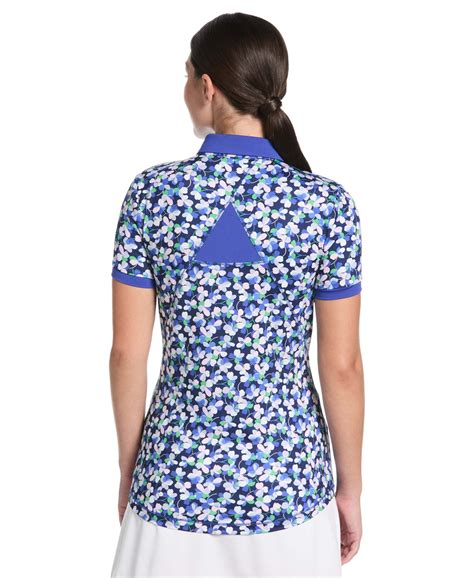 Womens Mesh Detail Polo Golf Apparel Shop
