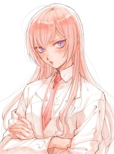 Makise Kurisu Steinsgate Drawn By Matsukomrimri3 Danbooru