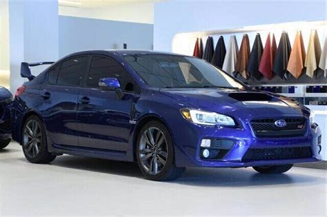 2017 Subaru Wrx Sti Limited With Low Profile Spoiler Awd For Sale In