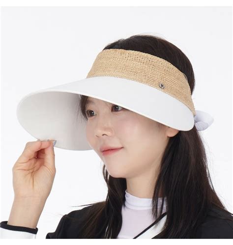 지니골프 와이드 지사 썬캡 여성골프모자 티몬
