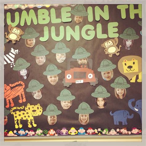 Jungle Bulletin Jungle Theme Classroom Safari Theme Classroom
