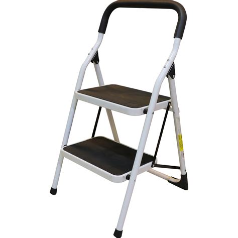 Escalera plegables tipo taburete de acero con 2 peldaños Surtek Urrea