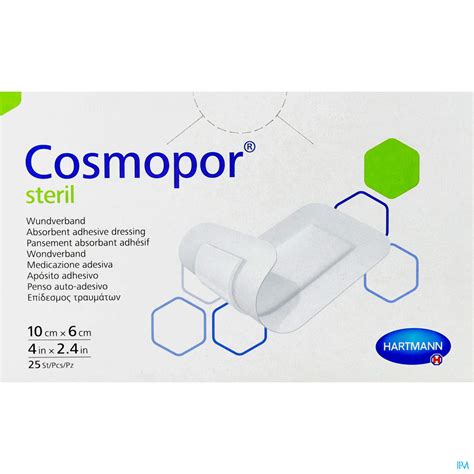COSMOPOR WUNDVB 6X 10CM 25ST | Deine Apotheke