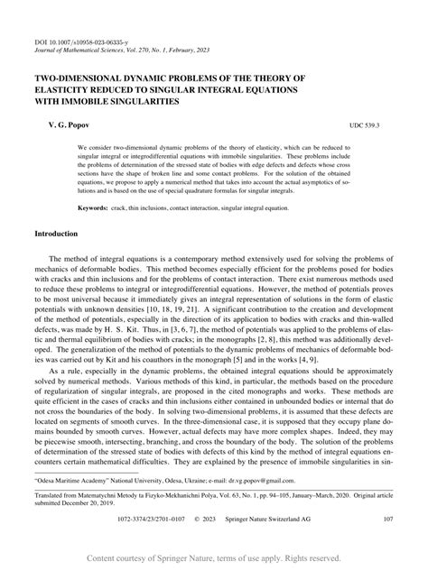 Two Dimensional Dynamic Problems Of The Theory Of Elasticity Reduced To