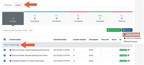 FAQ Training Notifications Knowledge Base