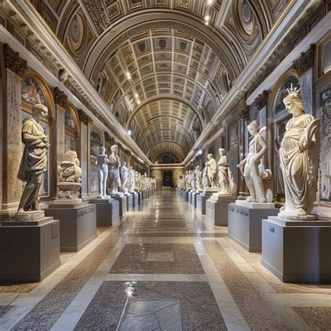 Free Classical Statues Gallery Image Museum Sculpture Gallery