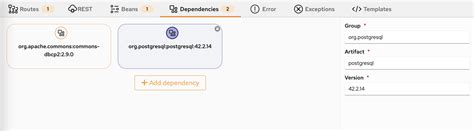 Beans And Dependencies In Karavan Apache Camel