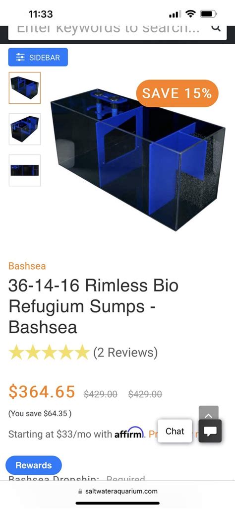 Which Sump R Reeftank
