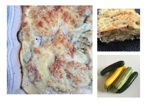 Gratin de courgettes et saumon fumé Rachel et sa cuisine gourmande et légère