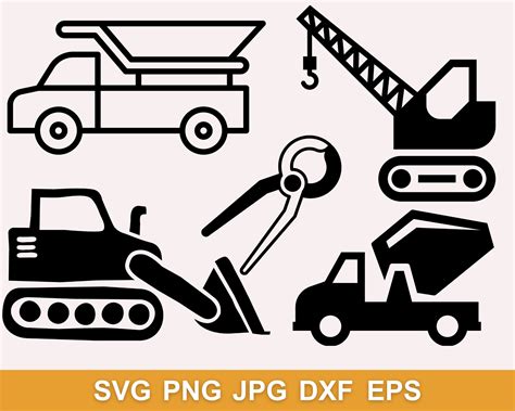 Construction Svg Png Bundle Construction Png Construction Etsy