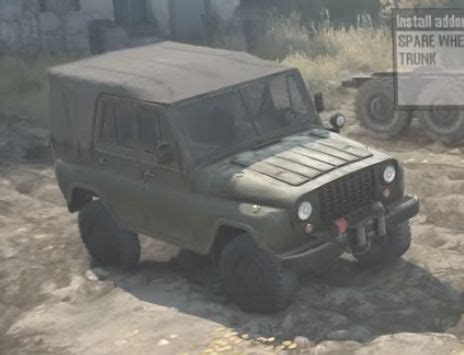 IGCD Net UAZ In MudRunner