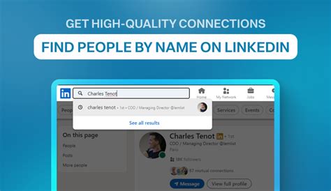 Search For And Find People By Name On Linkedin In 2024 • Grow Your Personal Brand On Linkedin