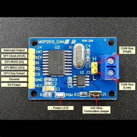 módulo can bus mcp2515 arduino e cia