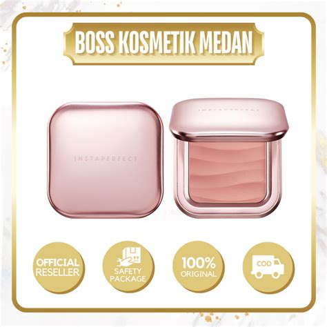 Jual Wardah Instaperfect Silk Touch Blusher 4g Shopee Indonesia