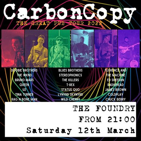 The Foundry 🎸🍻🥁🎶 Saturday At The Foundry 🎶🥁🍻🎸 Join Us Facebook