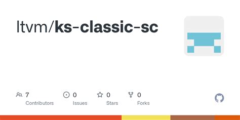 Github Ltvmks Classic Sc