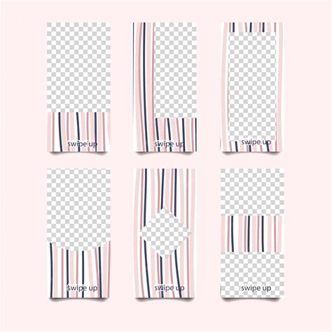 Premium Vector A Series Of Pictures Of Different Colored Lines