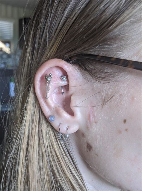 Not Really A Piercing But Filled My Almost Six Weeks Old Coin Slot And