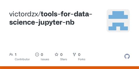 Github Victordzxtools For Data Science Jupyter Nb