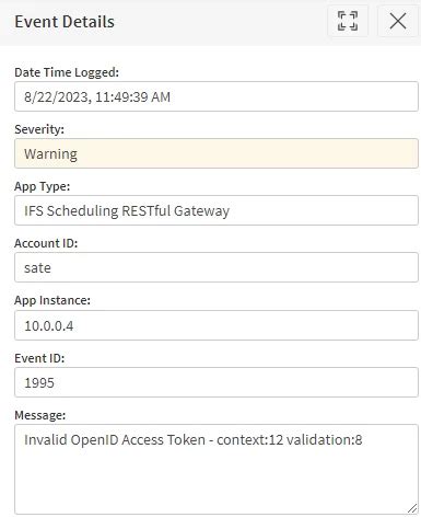 Committing An IFS Cloud Work Task In PSO Results In Broadcast Error IFS Community