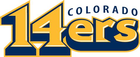 Colorado 14ers Logo Wordmark Logo Nba Gatorade League Nba G League