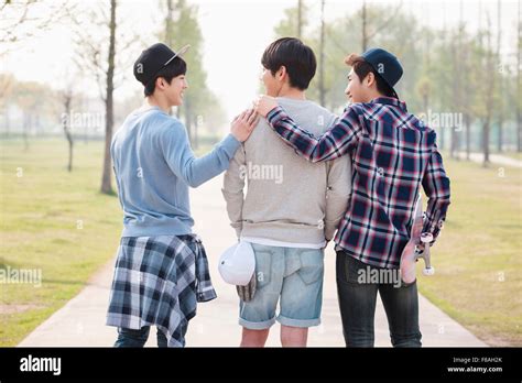 Arm Around Shoulder Friends