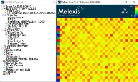 Calibration Data Issue 8 Melexis Mlx90640 Library GitHub