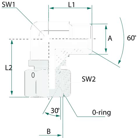 Adaptador Hidráulico Cotovelo 90 Graus Macho 14 Bsp Fêmea 14 Bsp 100 Qualidade
