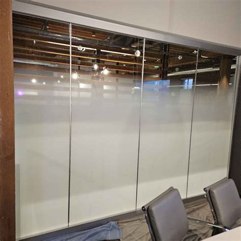Visualpro Creates Custom Privacy Window Film For A San Francisco Office