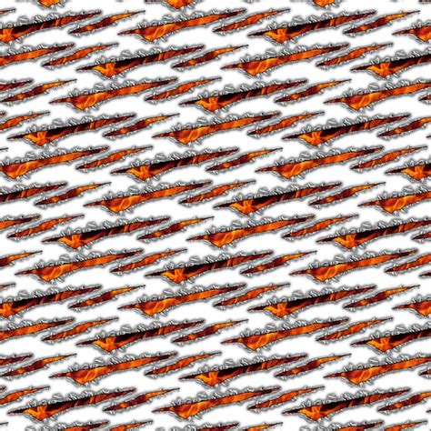 Torn Metal Flames 23 Pattern Crew