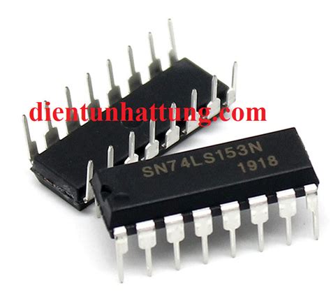 Ic SỐ Sn74ls153 CỔng Mux CỔng Logic GhÉp KÊnh Dip