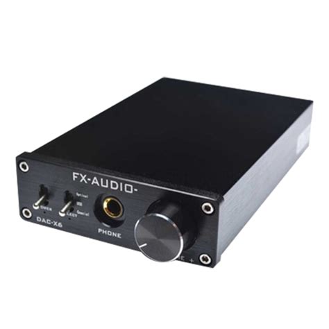 Fx เสียง Dac X6 ไข้ไฮไฟไฟเบอร์โคแอกเชียล Usb Amp Digital Audio Dac ถอด