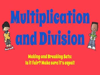 Multiplication And Division PowerPoint Presentation By Let S Engage