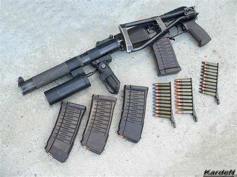 Asval Silenced Assault Rifle By Garr1971 On Deviantart