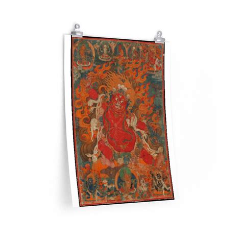 Guru Dragpo Poster Thangka Artwork