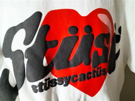 Stussy X Cpfm Heart T Shirt Mens Fashion Tops And Sets Tshirts And Polo