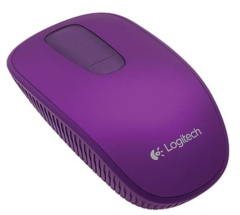 Logitech T400 Zone Touch Mouse Wild Plum - Office Depot