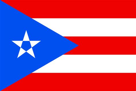 Puerto Rican Flag Printable