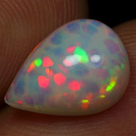 280cts Cell Honeycomb Pattern Natural Ethiopian Welo Opal Honeycomb