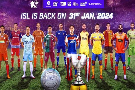 Indian Football League Teams Logo Football Indian Super League Is At