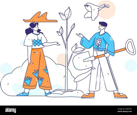 Business Collaboration Cloud Computing Flat Vector Concept Operation