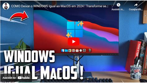 Transforme O Windows Em MacOS Esse Pack De Temas Xerife Tech