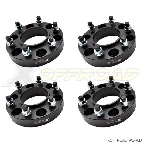 Wheel Spacer Kit Black Alluminum 4 Pcs Ford Bronco 2021 Ford
