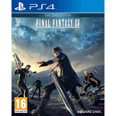 全新未拆 Ps4 Ff15 太空戰士15 首日初回版 含下載特典 英文日文版 最終幻想 Final Fantasy 蝦皮購物